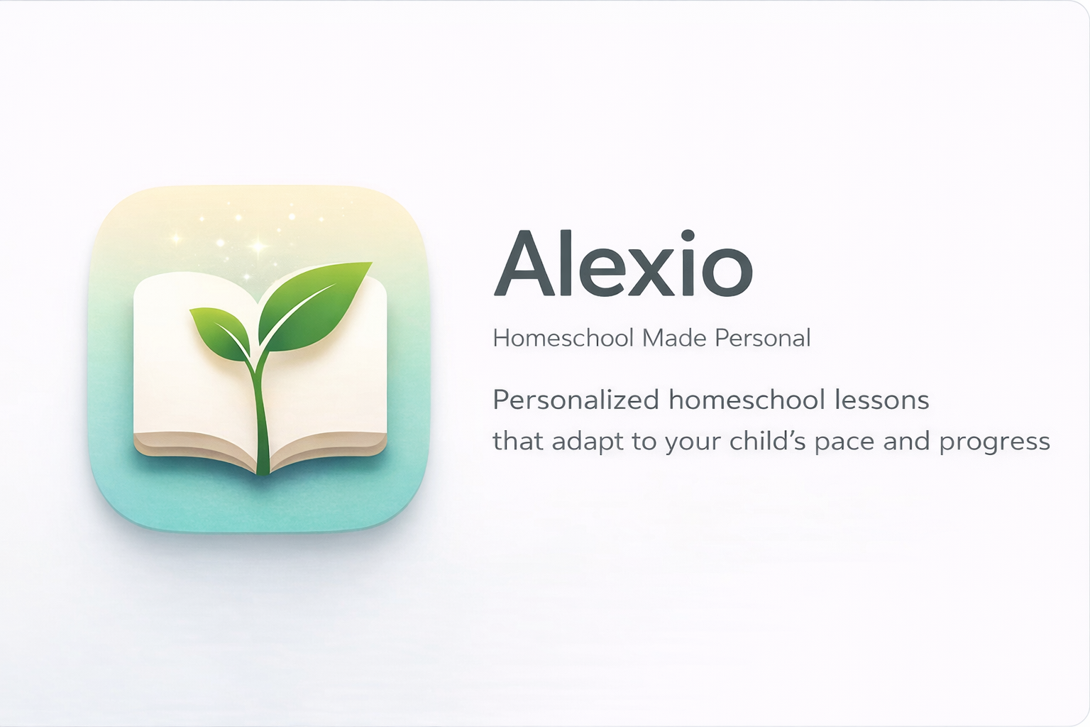 Alexio — Adaptive AI tutor for homeschool kids